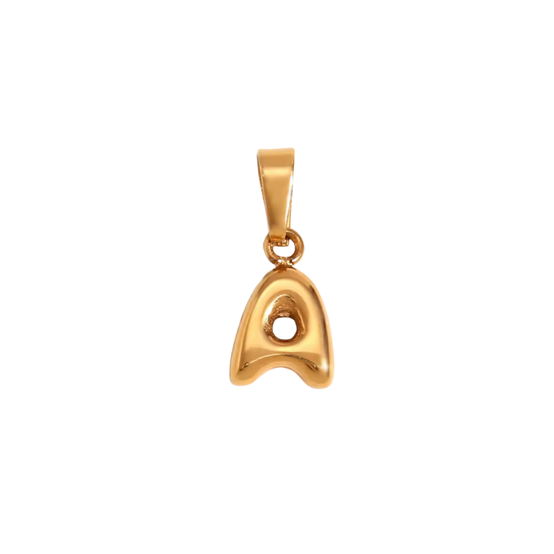 Small Gold Bubble Letter Collection – Sutter Sisters